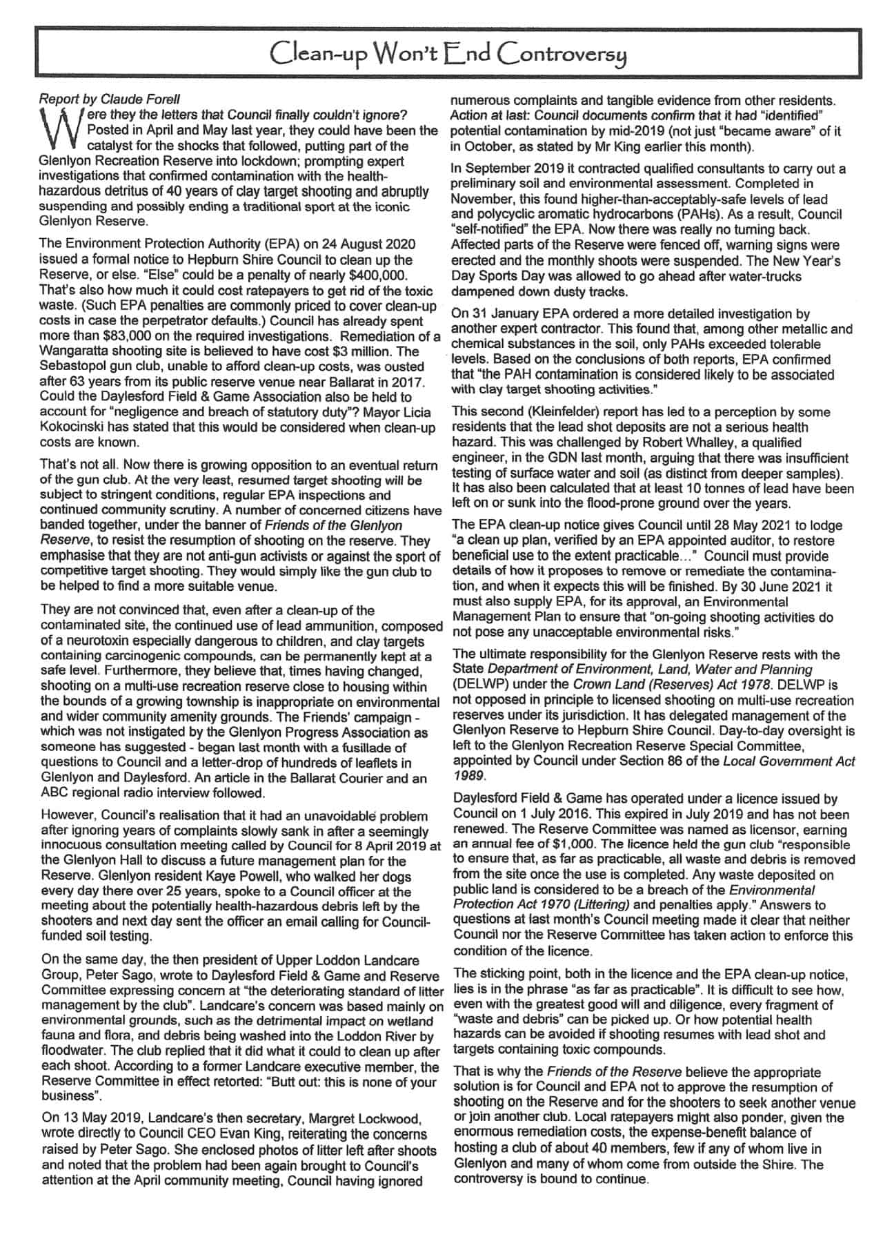 CNAV Awards 2021 | Community Newspaper Association of Victoria (CNAV)